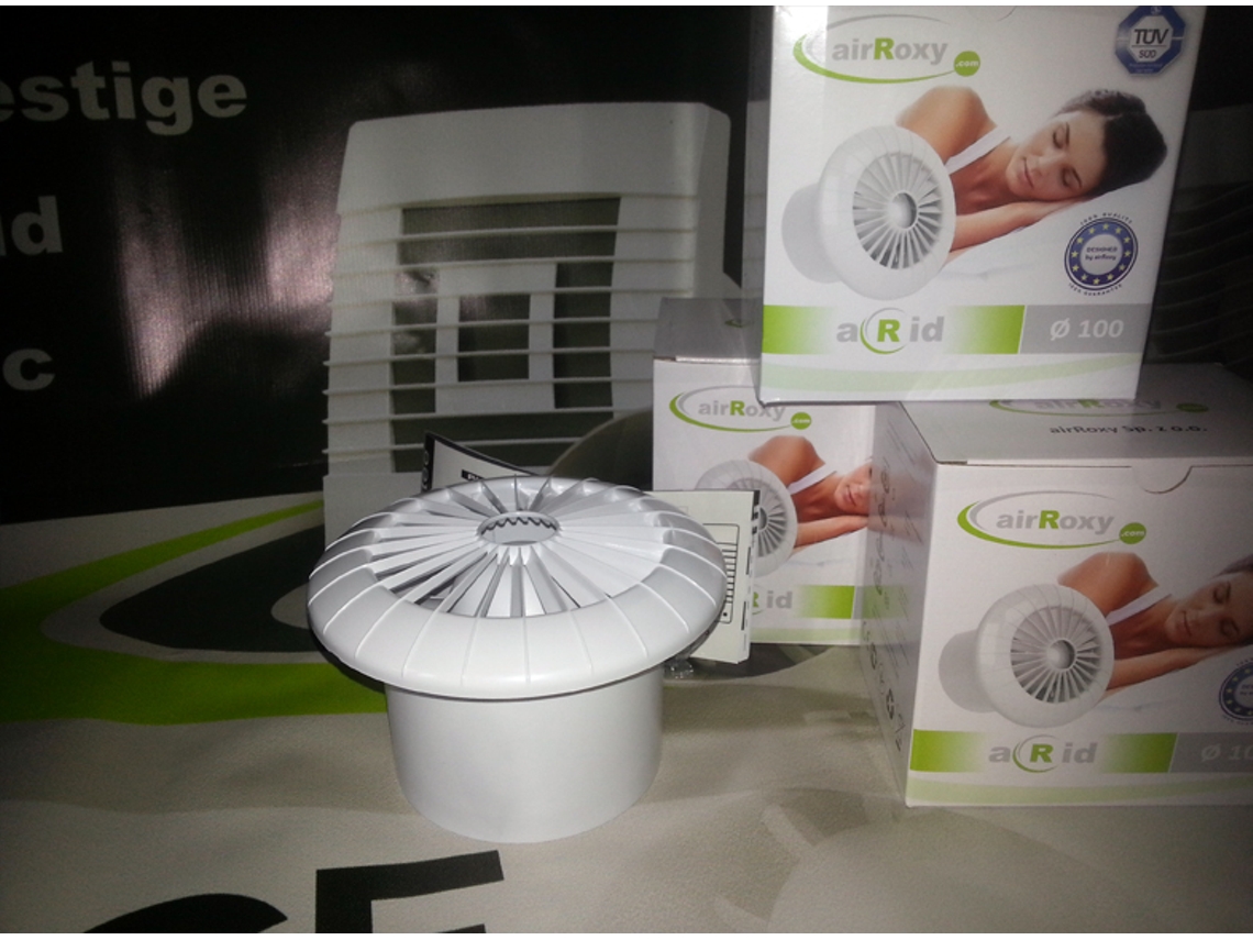 Exaustor de teto de cozinha de qualidade 100mm com temporizador aRid ...