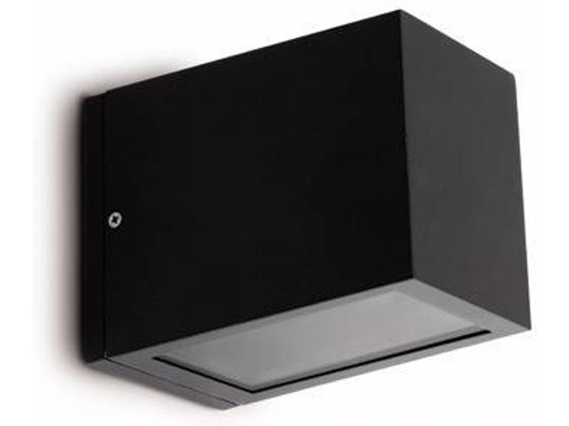 Aplique FARO BARCELONA Lacre (Cinzento Escuro - E27 - 100 W - Alumínio ...