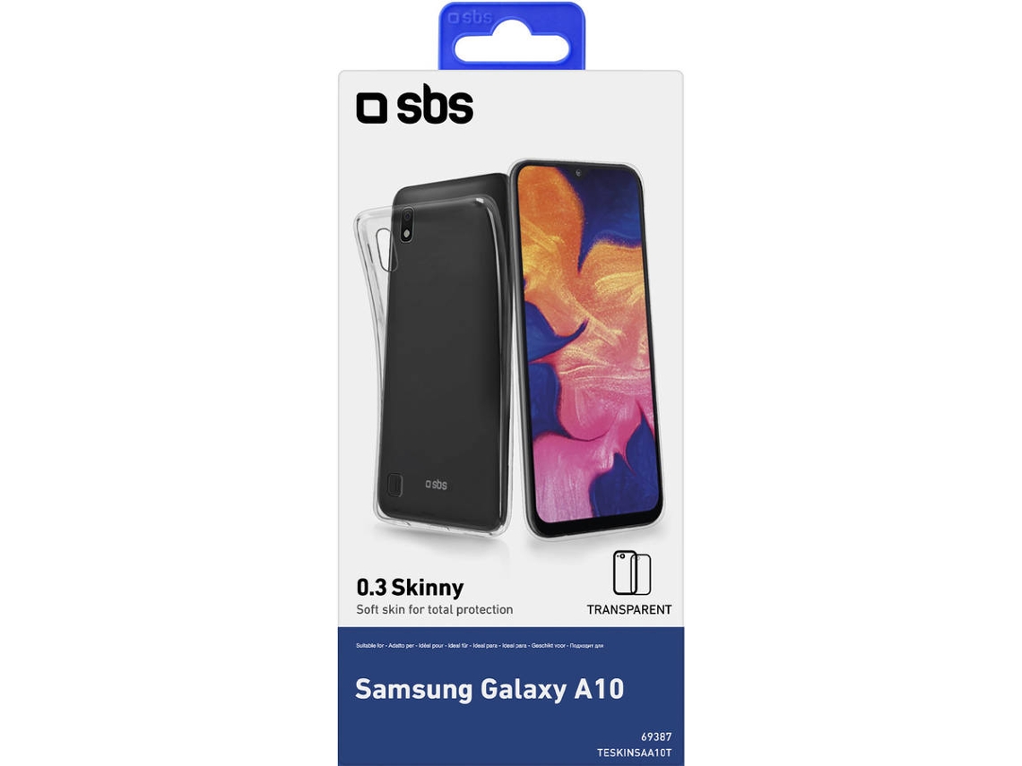 Capa Samsung Galaxy A10 SBS Skinny Transparente | Worten.pt