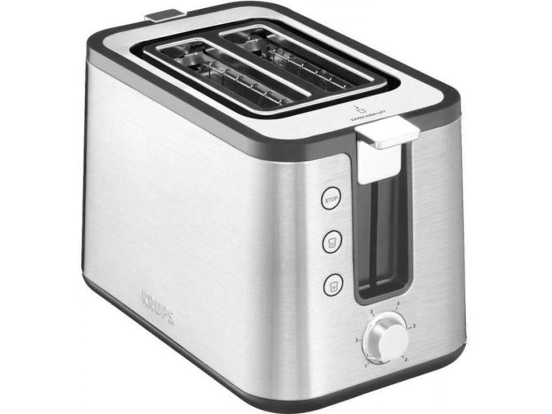 Torradeira Inox KRUPS Kh442D10 Toaster 2 Fatias | Worten.pt