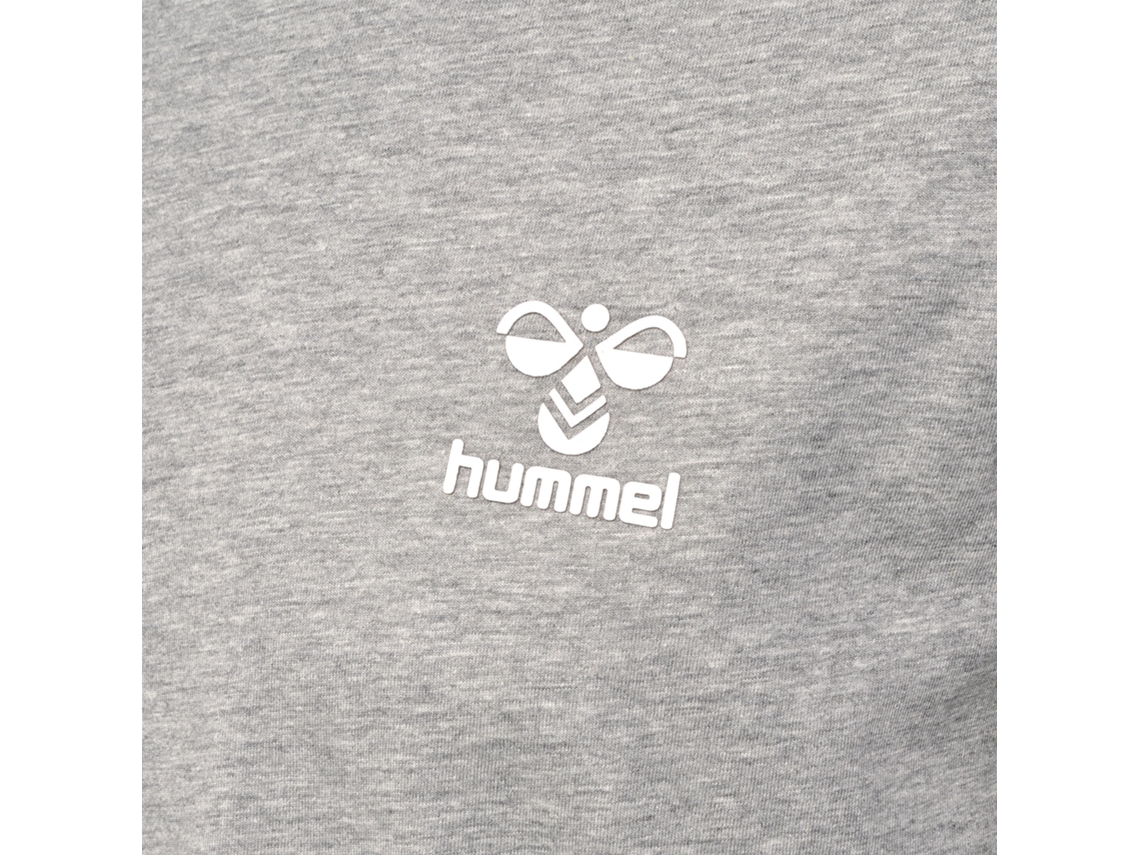 T-shirt para Homem HUMMEL (M - Algodão - Cinzento) | Worten.pt