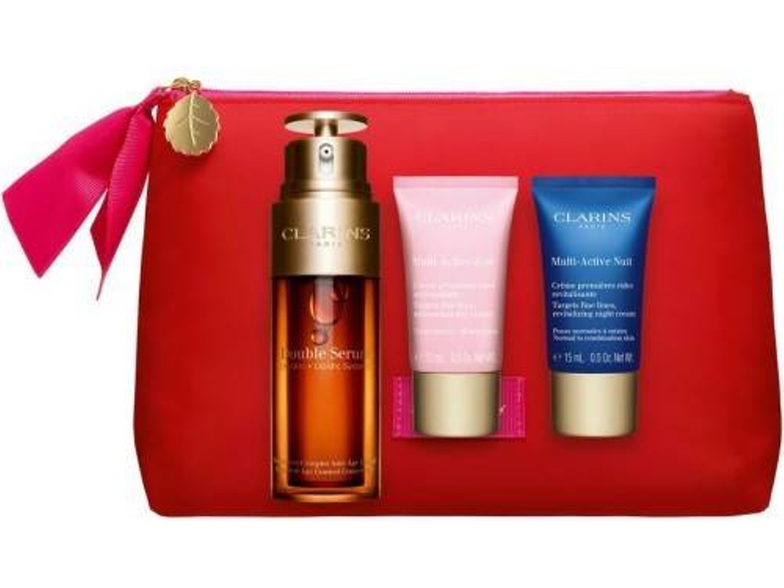 Coffret de Rosto CLARINS Double Serum & Multi-Active Collection | Worten.pt