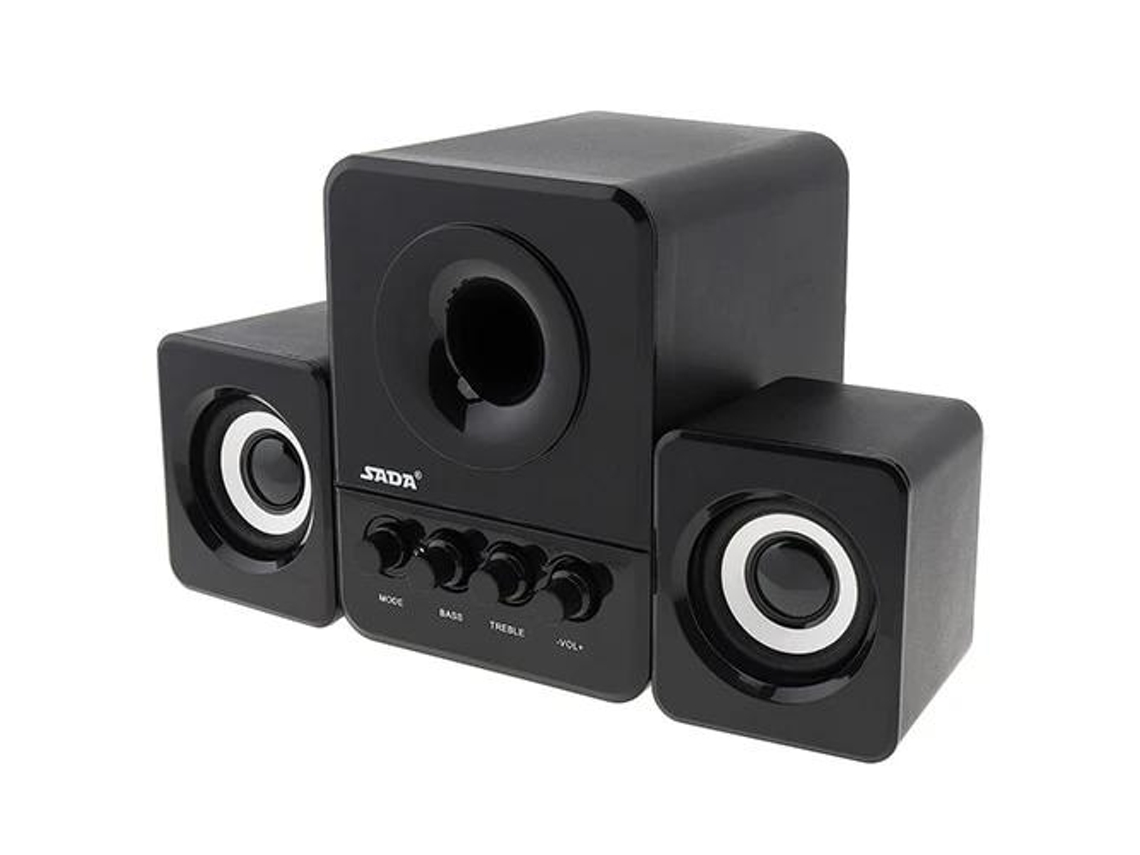 Coluna de PC SLOWMOOSE Subwoofer D-203 Bluetooth | Worten.pt