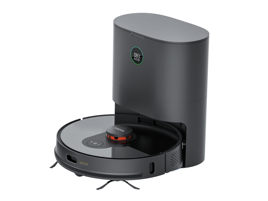 Aspirador Robô ROIDMI Eve Plus Autonomia 250 Min Preto | Worten.pt