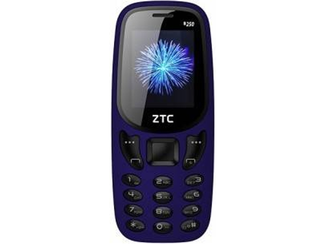 Telemóvel ZTC B250 (1.7'' - 2G - Azul) | Worten.pt