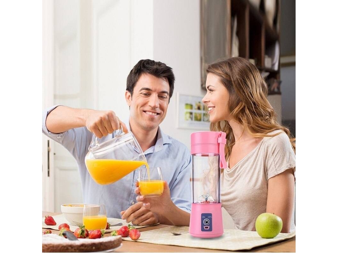 Liquidificador YAN378-1 (380 ml - Rosa) | Worten.pt