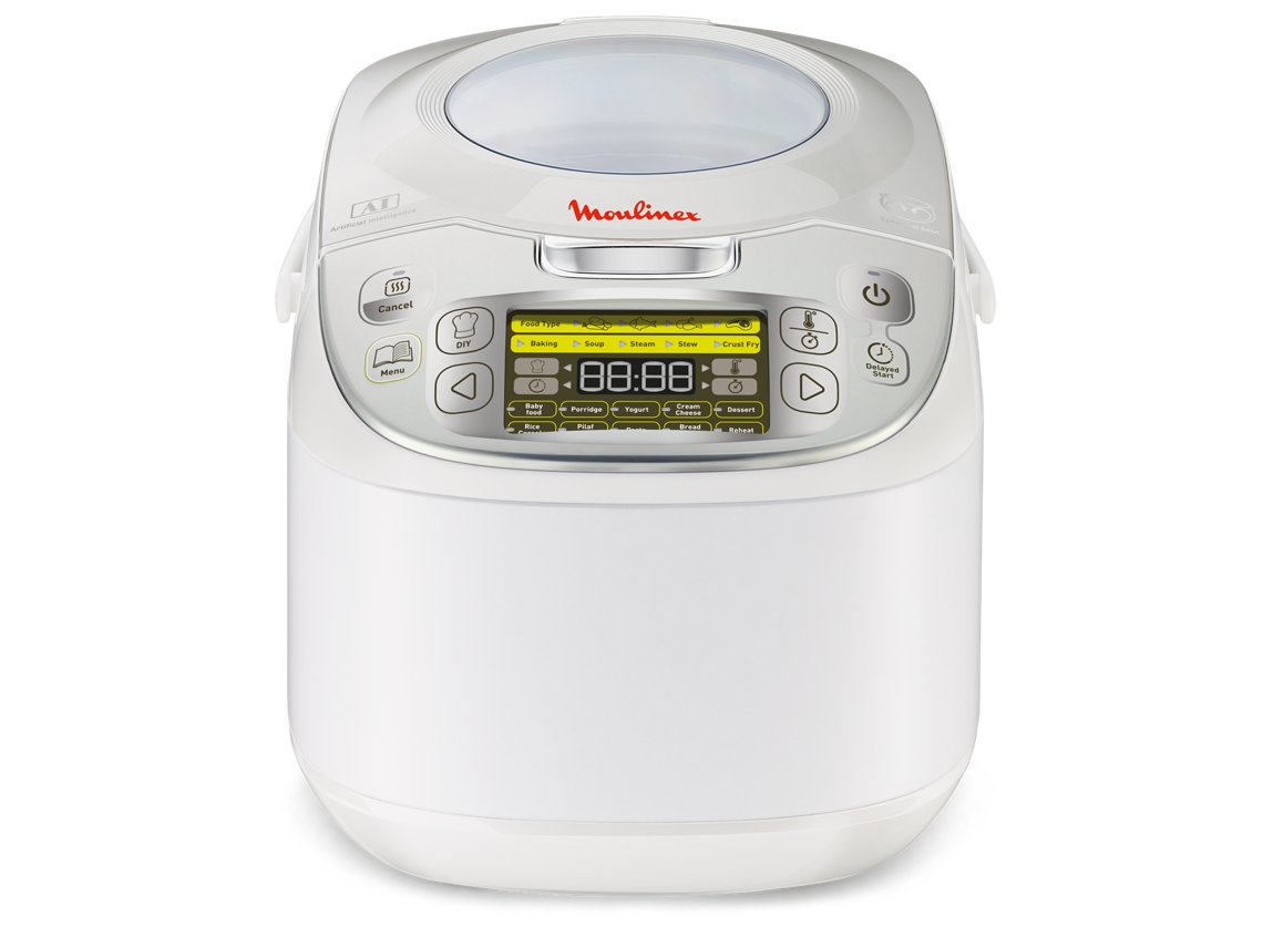 Máquina de Cozinha Multicooker MOULINEX Multi Maxichef MK812121 (5 L ...