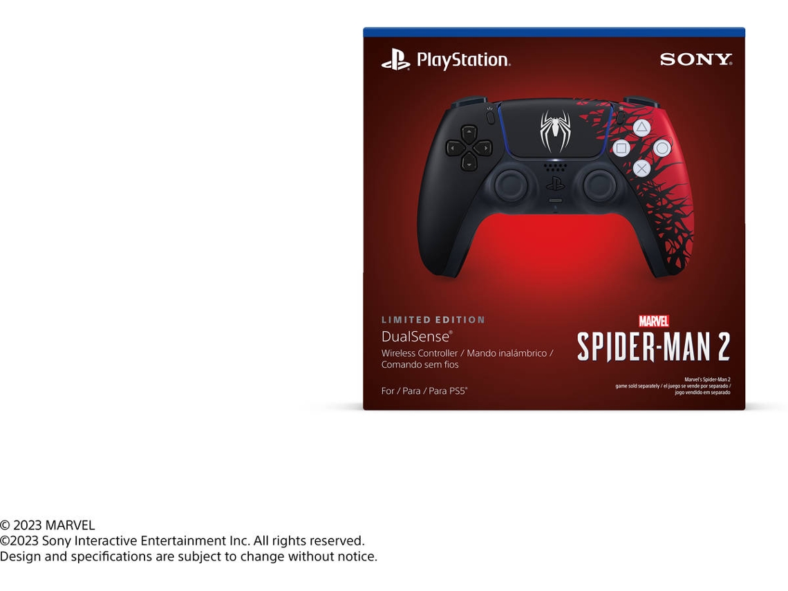 Comando PS5 Dualsense Spider Man2 | Worten.pt