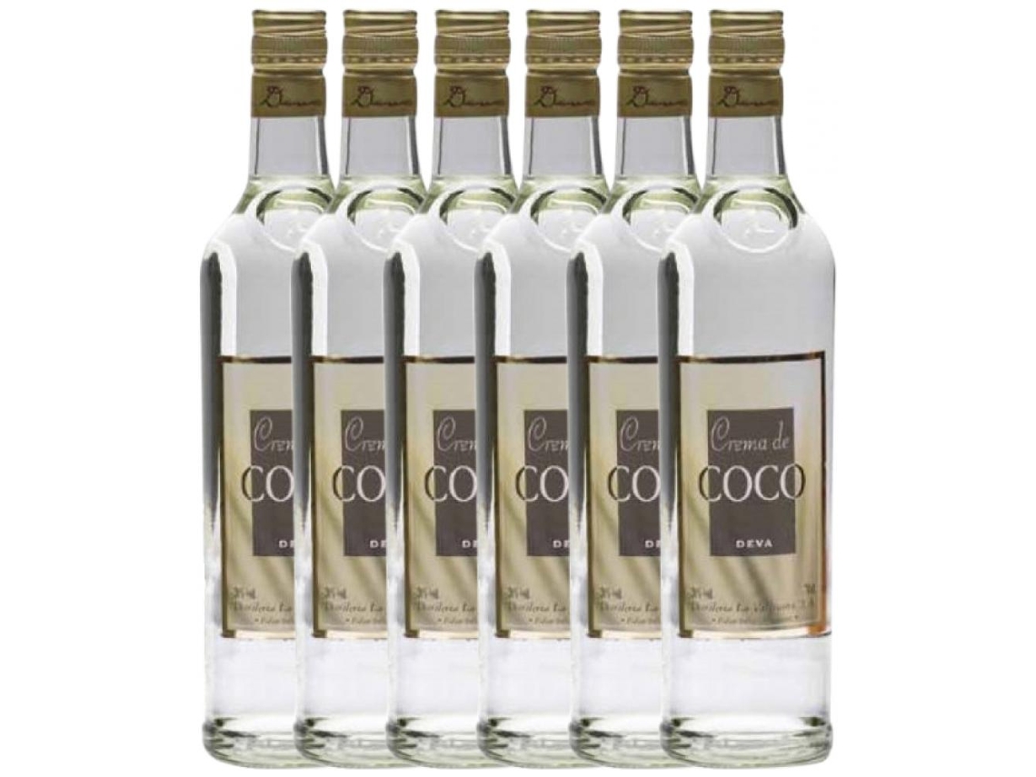 Licor DEVA VALLESANA Schnapp Deva Vallesana Crema De Coco (0.7 L - 6 unidades) | Worten.pt