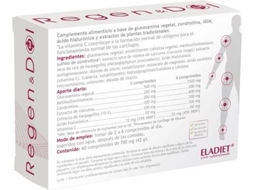Suplemento Alimentar ELADIET Articulações Regendol (60 comprimidos ...