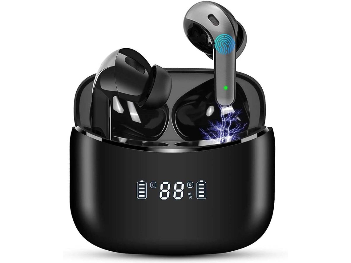 Auriculares Bluetooth True Wireless CHRONUS BX15H1 (In Ear - Microfone ...