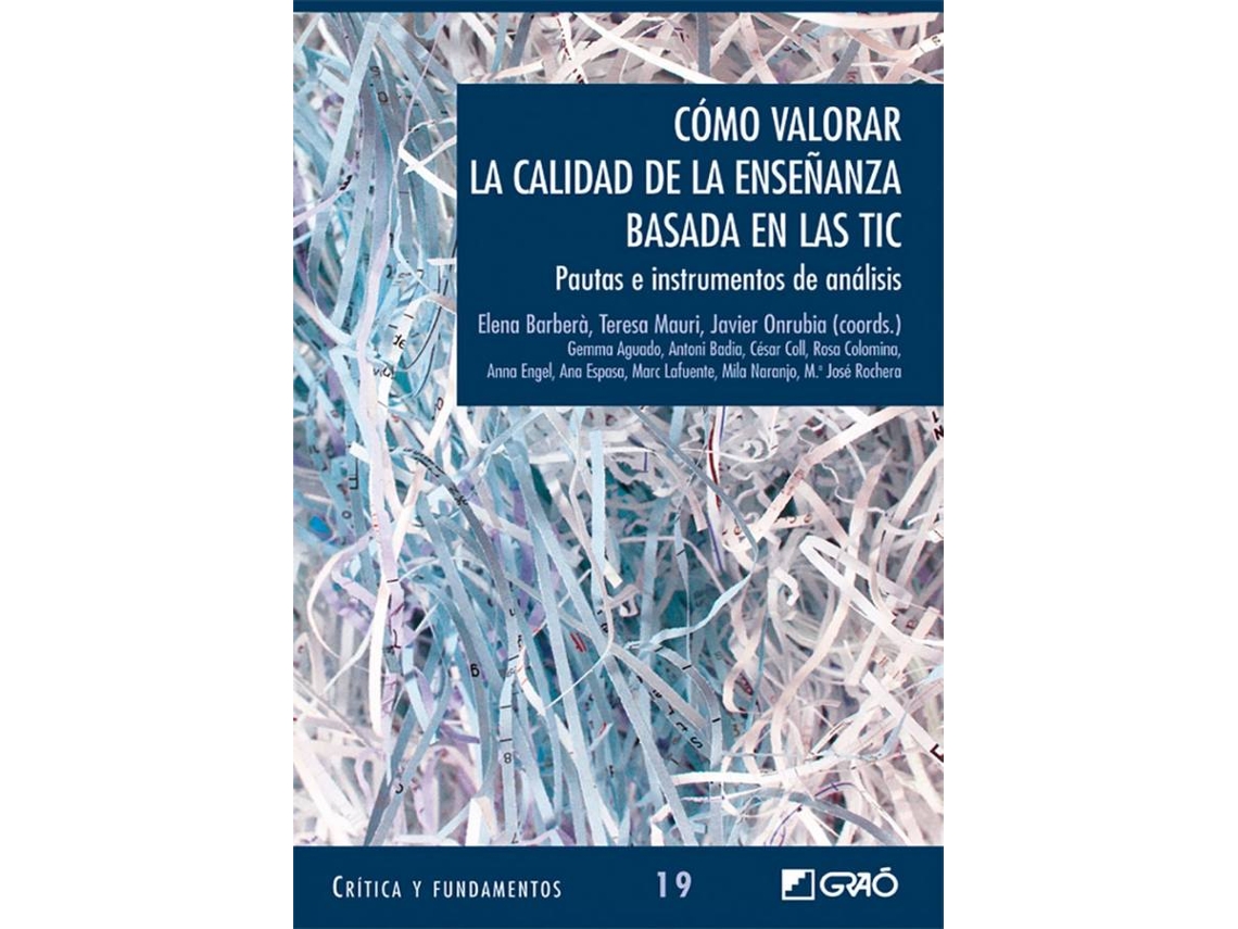 Livro Como Valorar La Calidad De La Enseñanza Basada En Las Tic de ...