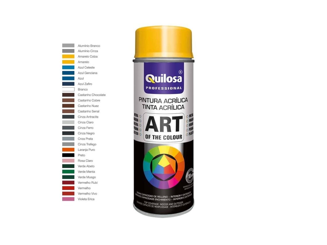 Spray Tinta Azul Celeste Ral 5015 400Ml | Worten.pt