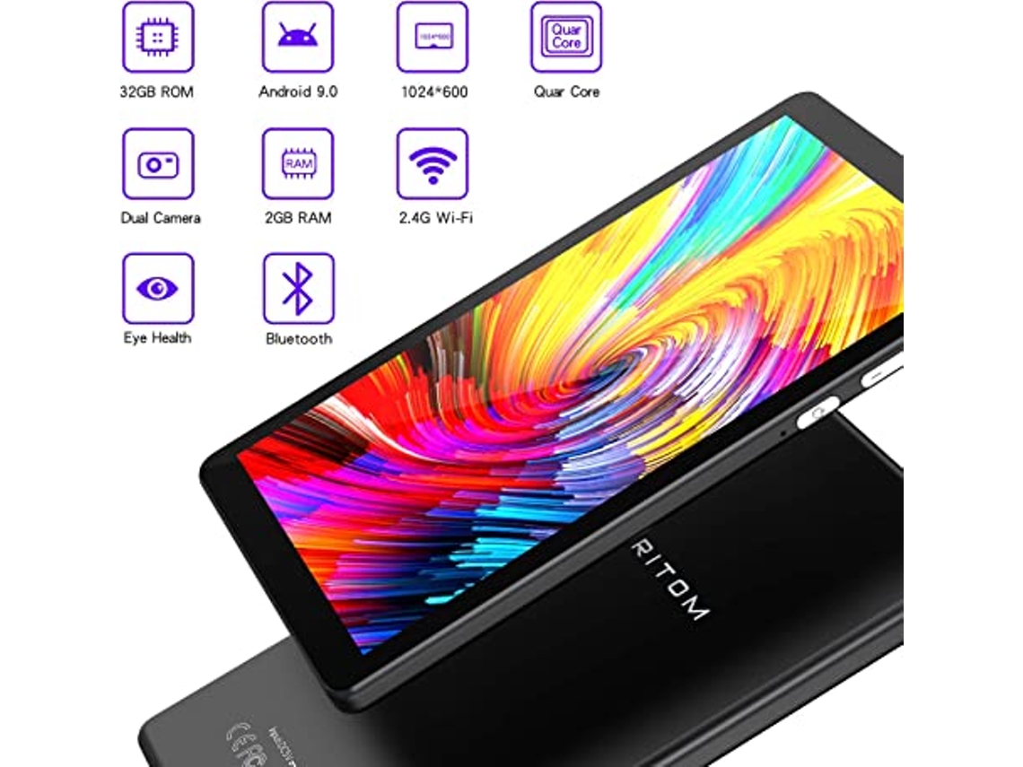 Tablet PRITOM P7 (7'' - 32 GB - 2 GB RAM - Wi-Fi - Preto) | Worten.pt