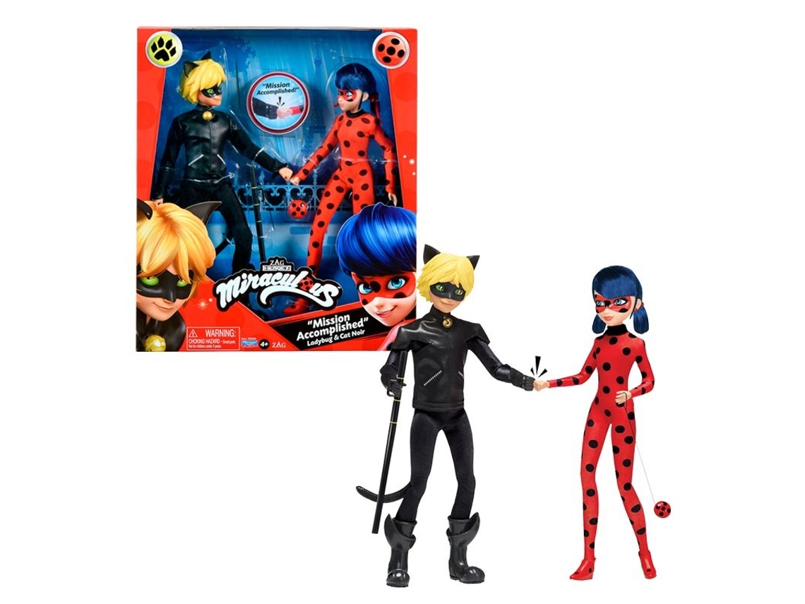 Figura de Ação LADYBUG Pack Ladybug Y Catnoir (4 anos) | Worten.pt