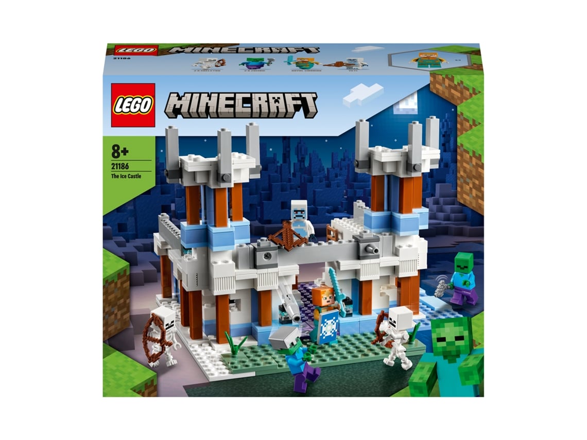 Lego Minecraft The Ice Castle Toy Building Set 21186 | Worten.pt
