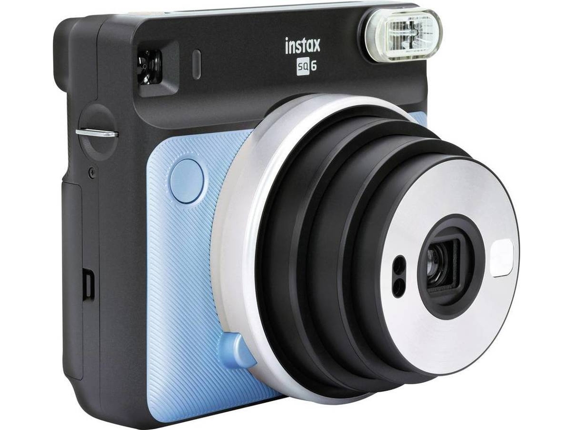 Máquina Fotográfica Instantânea FUJIFILM Instax Square 6 (Aqua Blue ...