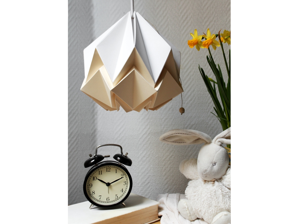 Candeeiro de teto HANAHI em Origami feito à mão em Papel | Worten.pt