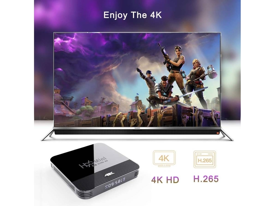 Box Smart TV YDCY TVB-L-54 (Android - 4K Ultra HD - 2 GB RAM - Wi-Fi) | Worten.pt