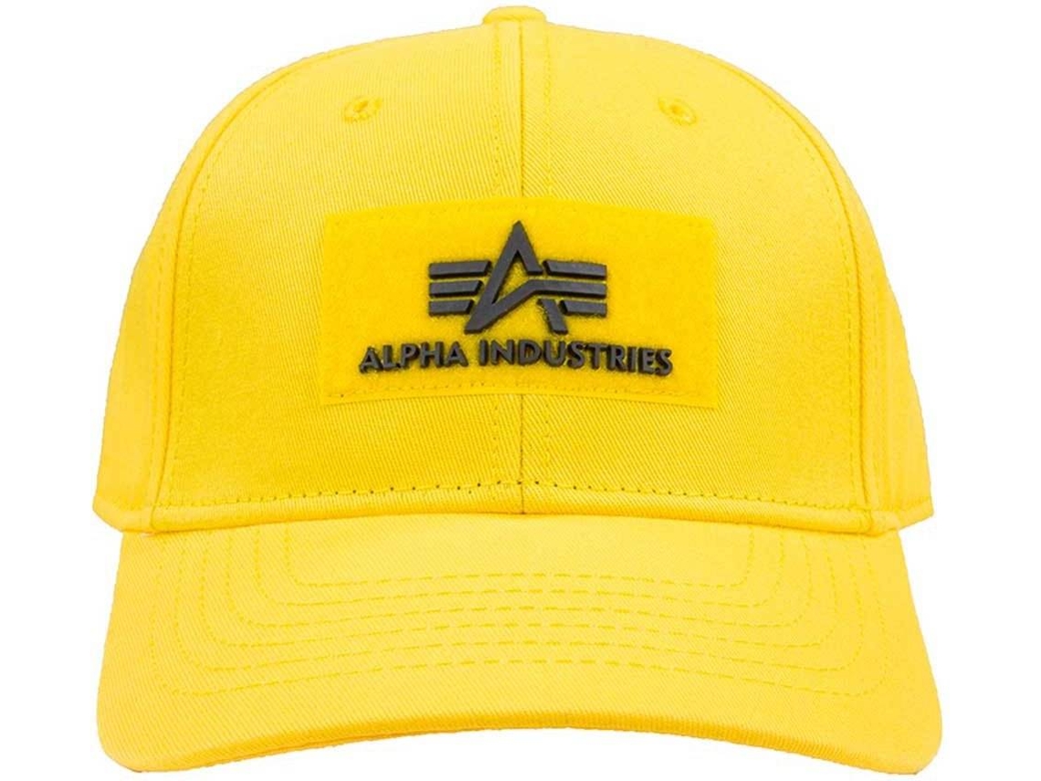 Boné ALPHA INDUSTRIES Homem (Amarelo) | Worten.pt