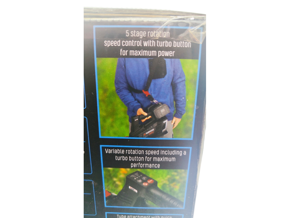 PARKSIDE Performance Soprador de Folhas de Turbina Sem Fio de 40 V ...