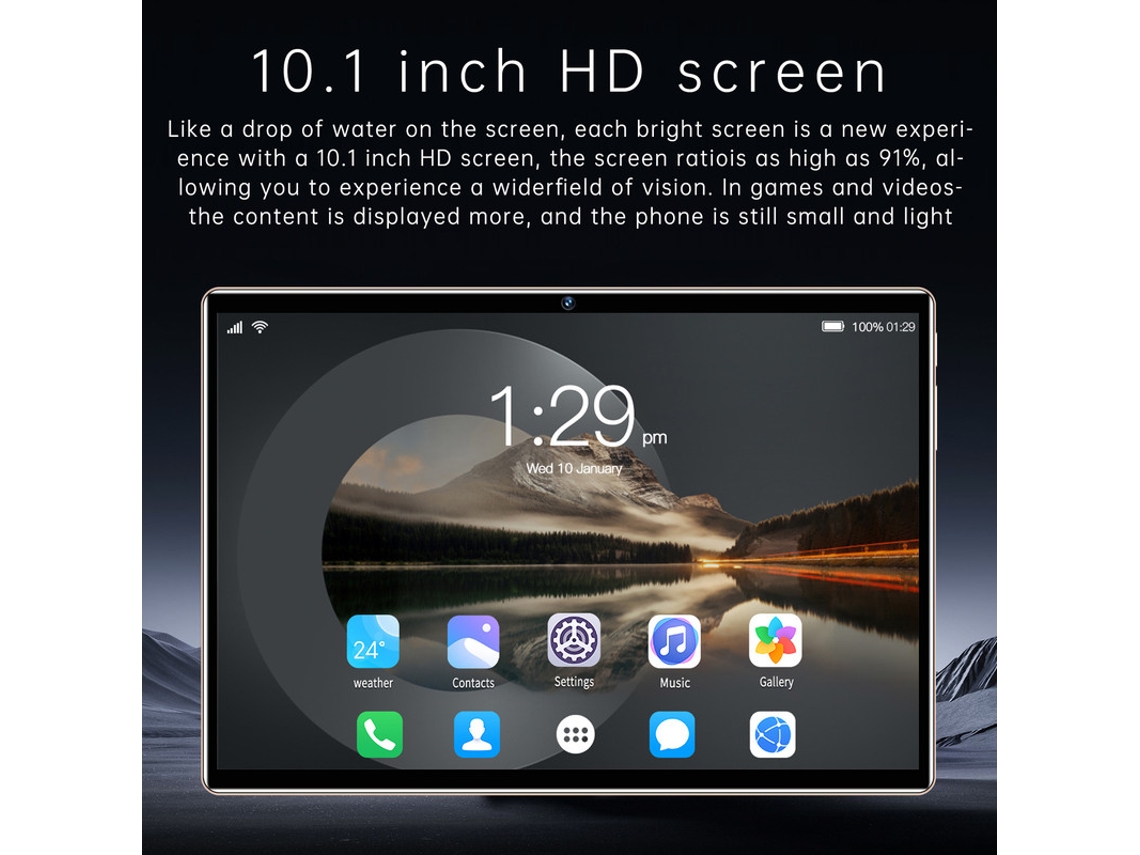 Tablet X101 (10.1'' - 32 GB - 4 GB RAM - Wi-Fi+5G - Oro) | Worten.pt