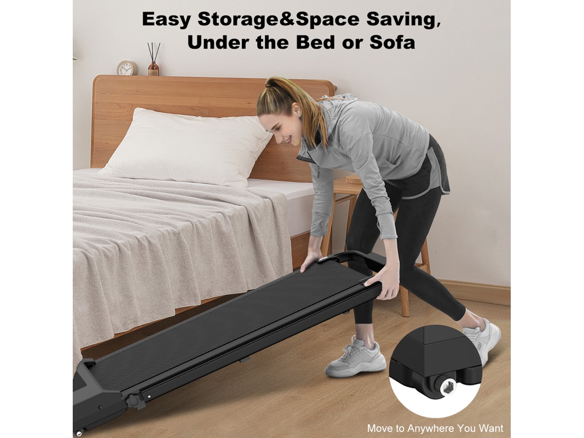 Passadeira De Corrida Dobrável 2 Em 1 Motor Elétrico Silencioso De 750 ...