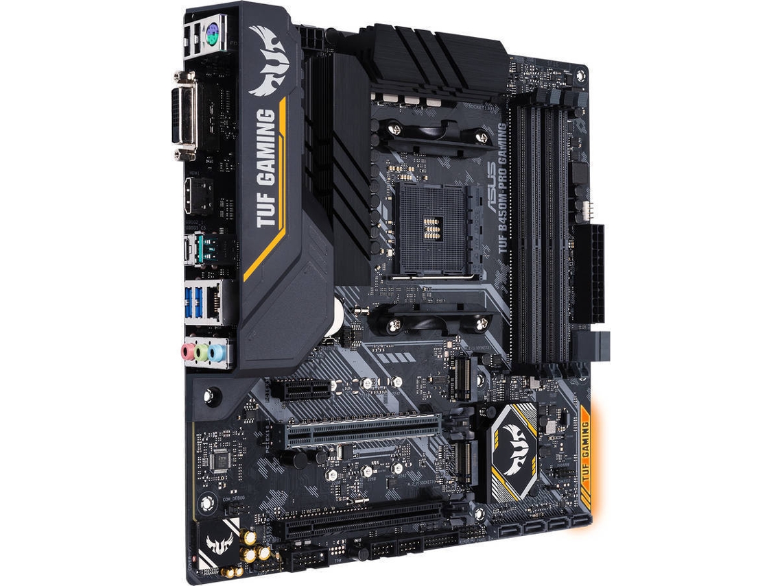 Motherboard ASUS TUF B450M-PRO GAMING (Socket AM4 - AMD B450 - Micro ...