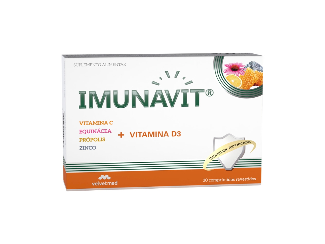 Suplemento Alimentar VELVET MED Imunavit Comprimidos Revestidos (Com ...