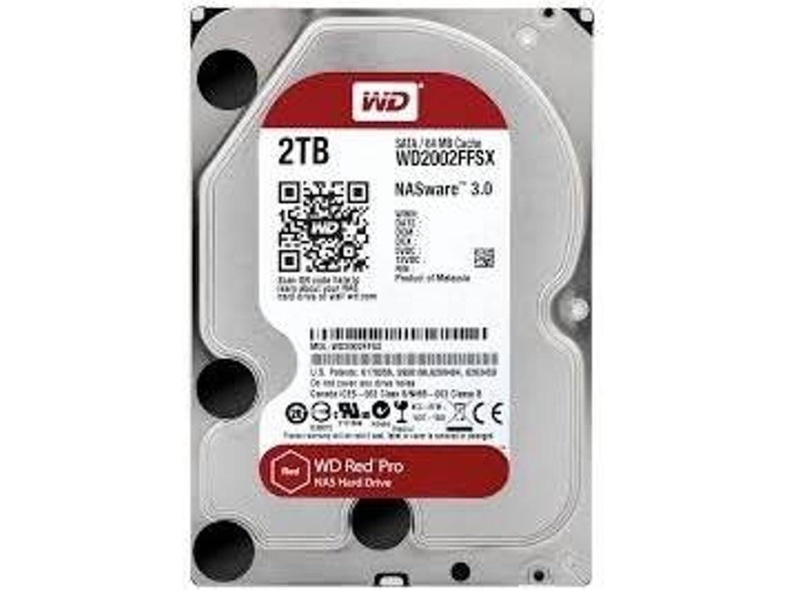 Disco HDD Interno WD RED PRO 2TB Outlet Grade A - 2 TB - SATA - 7200 ...