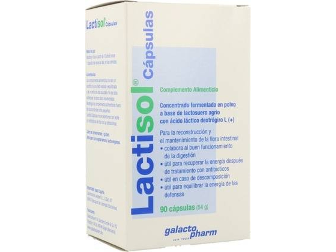 Suplemento Alimentar GALACTOPHARM Lactisol (90 cápsulas) | Worten.pt