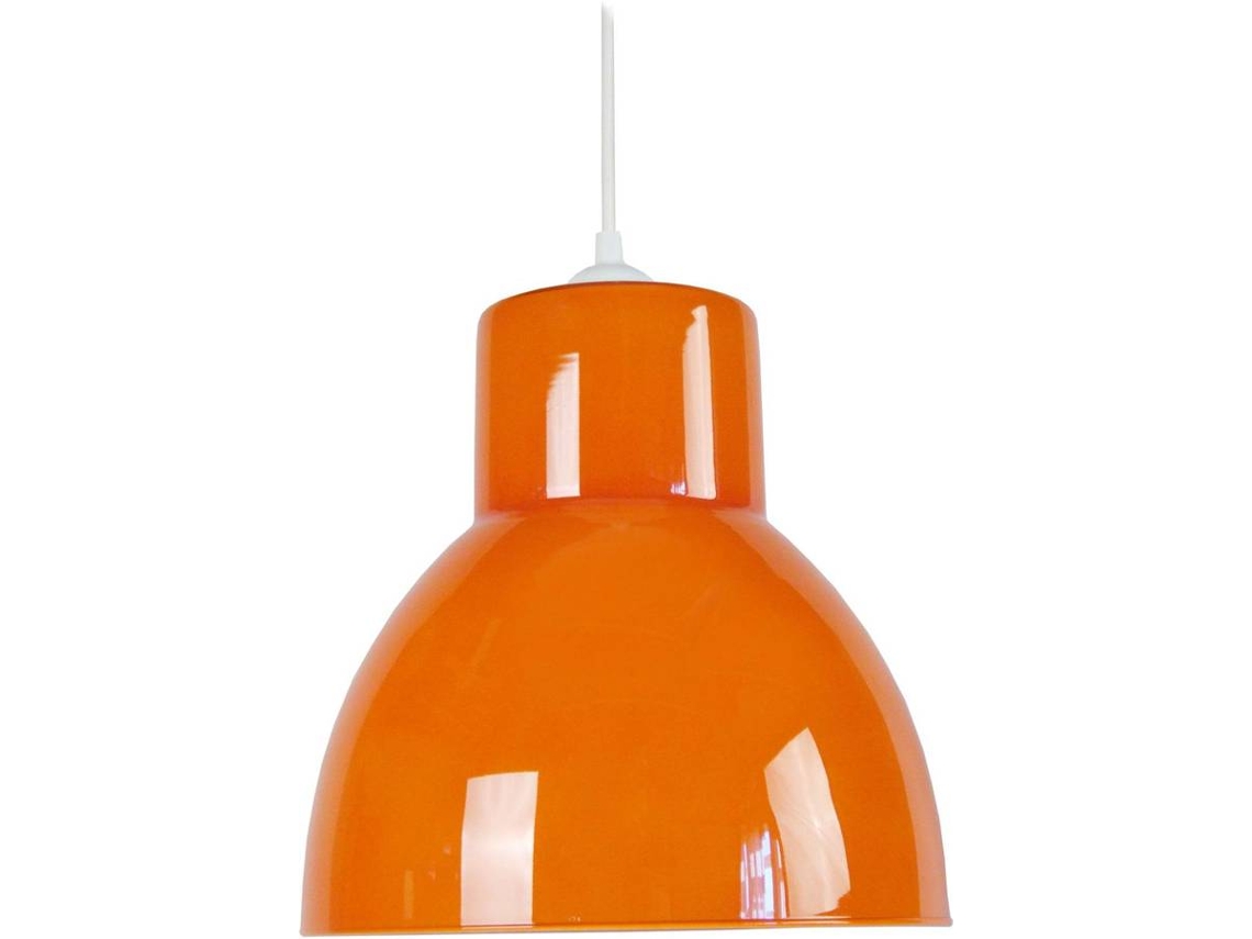 Candeeiro de Suspensão TOSEL Cloche Verre B (Dourado Ouro - E27 - Máx ...