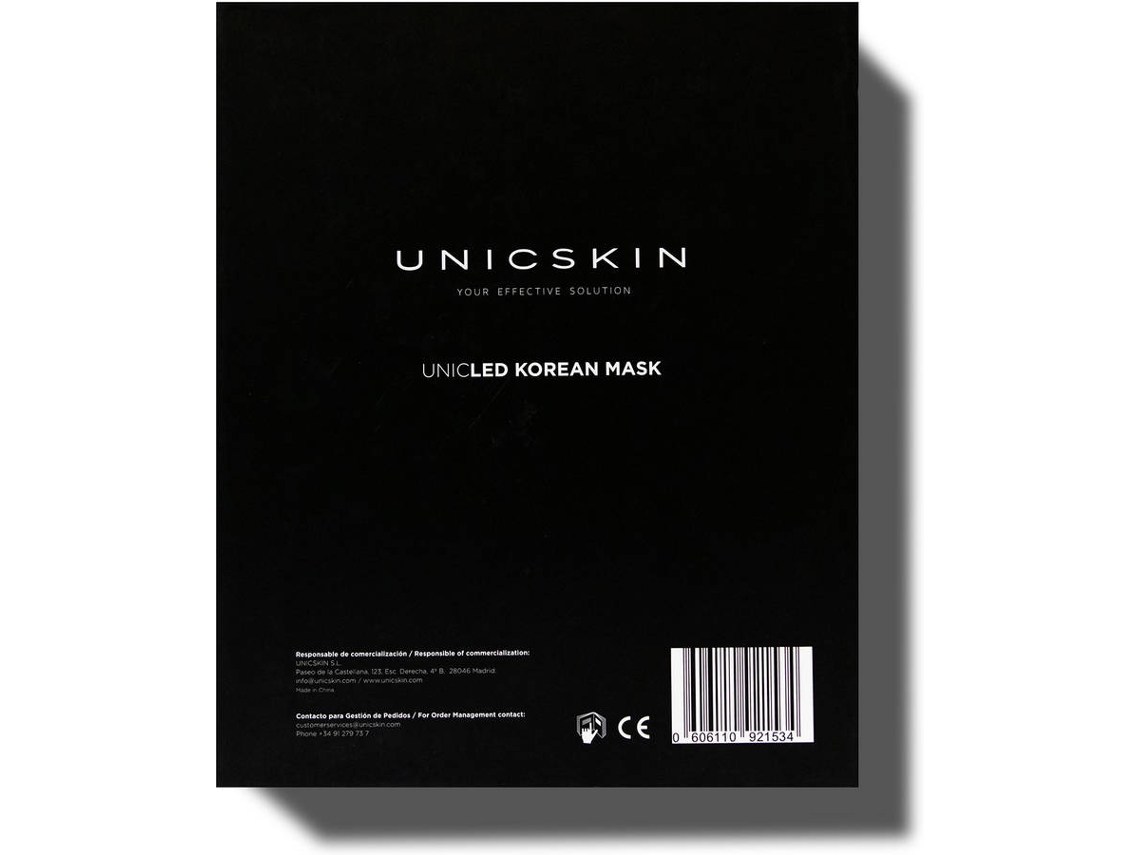 Máscara de Rosto UNICSKIN Unic LED Korean Mask | Worten.pt