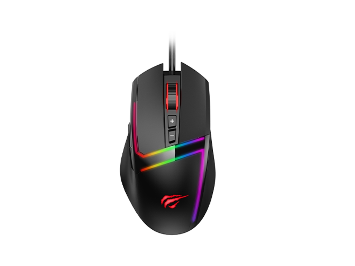 Rato Gaming Ótico HAVIT Ms953 (10000 dpi - Preto) | Worten.pt