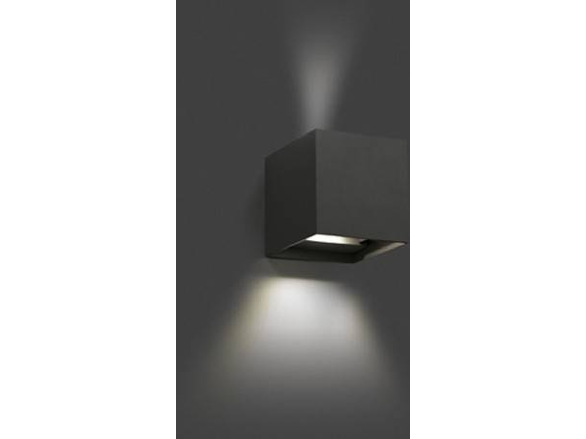 Aplique FARO BARCELONA Olan (Cinzento Escuro - LED - 6 W - Alumínio ...