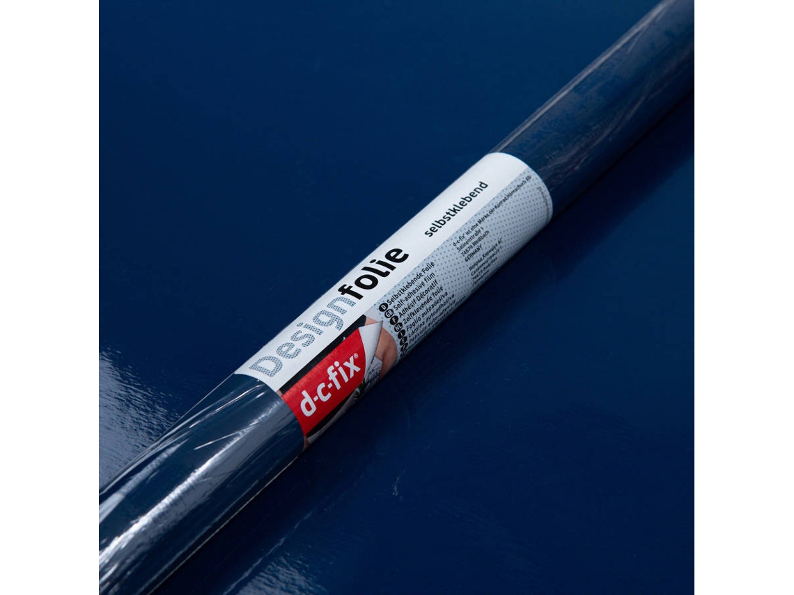 Papel Autocolante D-C-FIX Liso Mate P145986 (Azul - 45 x 200 cm ...