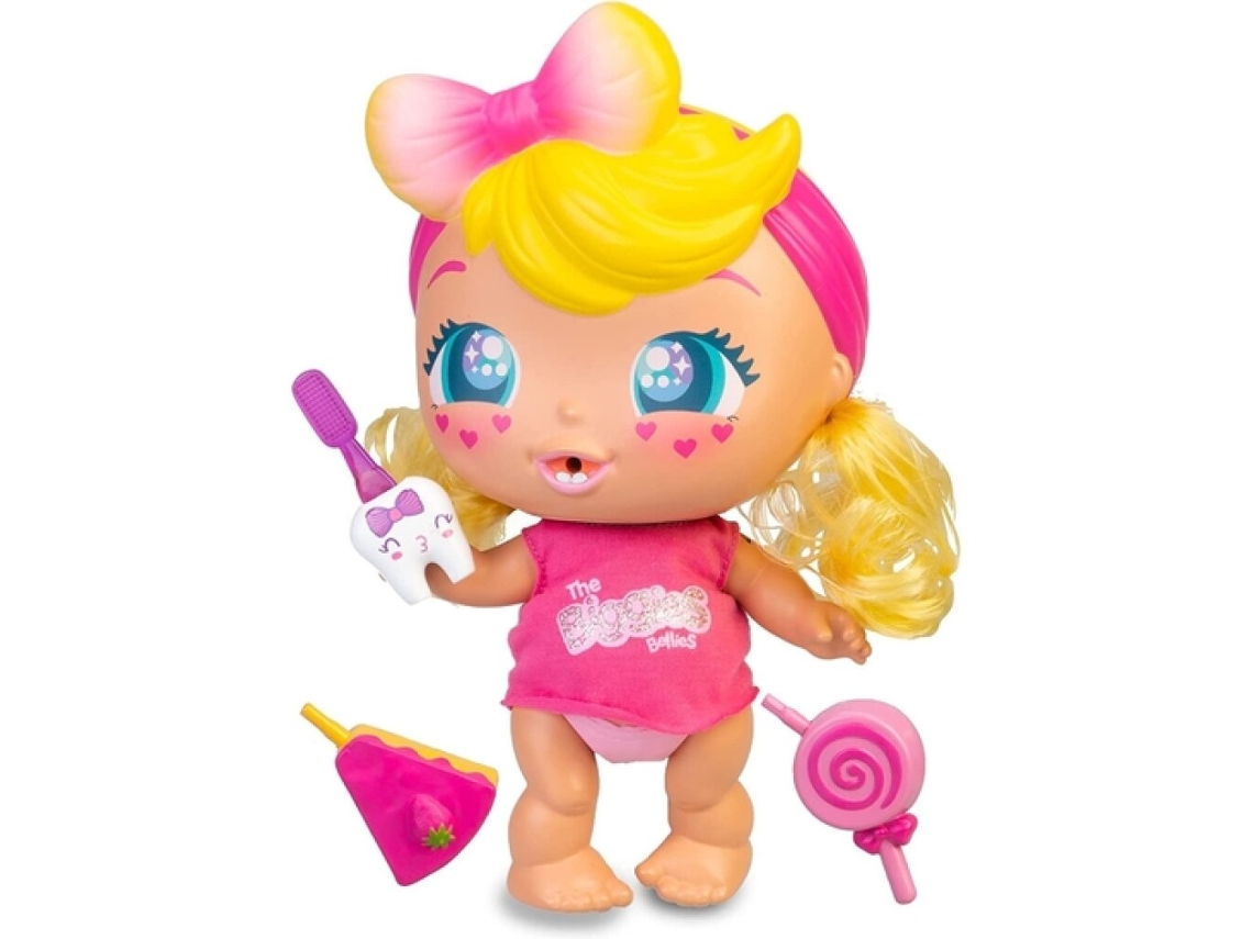 Boneca FAMOSA Baby-Puppe Famosa The Biggies Kuki Cute (Idade Mínma ...