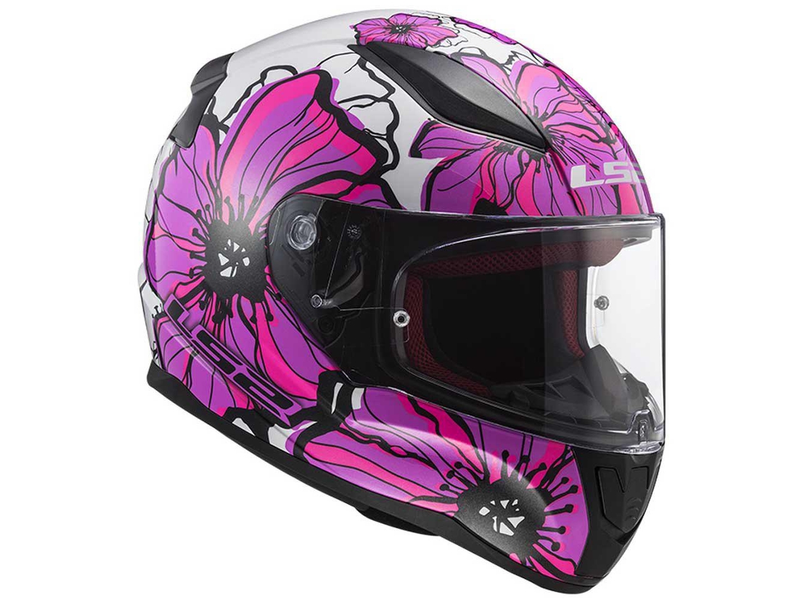 Capacete Integral LS2 FF353 Rapid Poppies Pink (Tam: XL) | Worten.pt