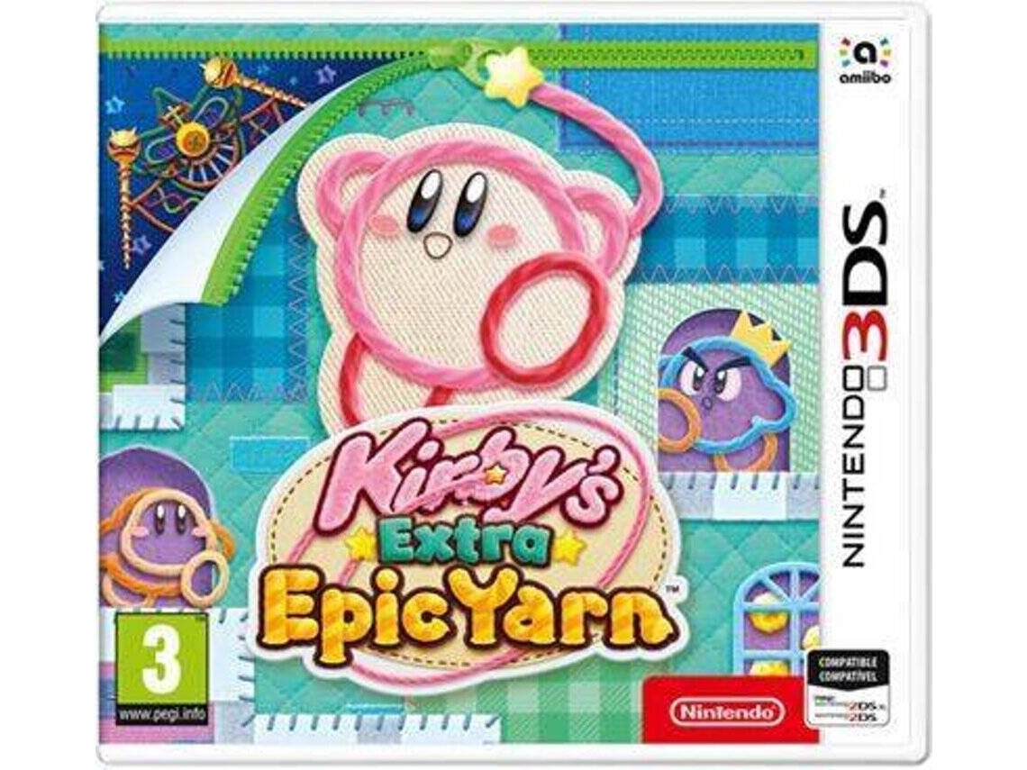 Jogo NINTENDO 3DS Kirby's Epic Extra Yarn | Worten.pt Jogo NINTENDO 3DS Kirby's Epic Extra Yarn | Worten.pt