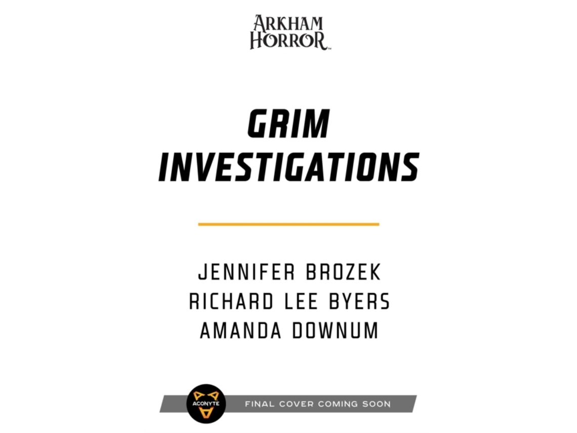 Livro grim investigations de jennifer brozek,richard lee byers,amanda ...