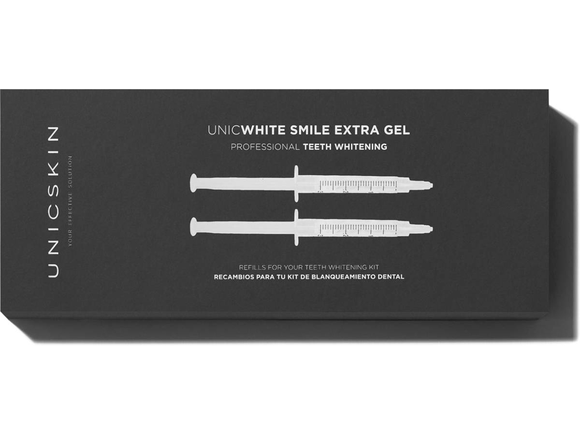 Gel de Branqueamento Dental UNICSKIN Unic LED White Smile Extra Gel (2 ...