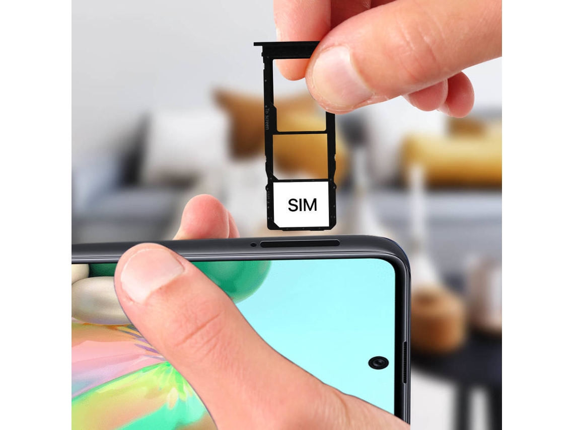 Compartimento Cartão SIM e Microsim CLAPPIO Samsung Galaxy A71 Preto ...