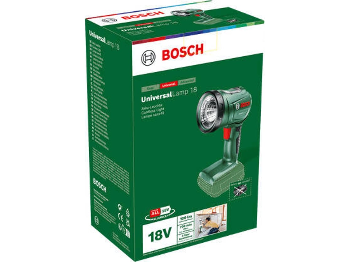 Lanterna BOSCH Universal Lamp 18 | Worten.pt