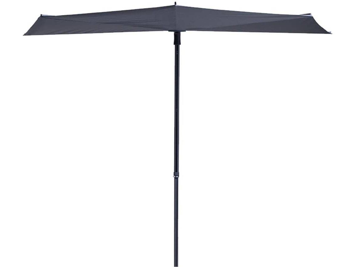 Madison Guarda-sol de varanda Sun Wave 270x150 cm cinzento PAC3P014 ...