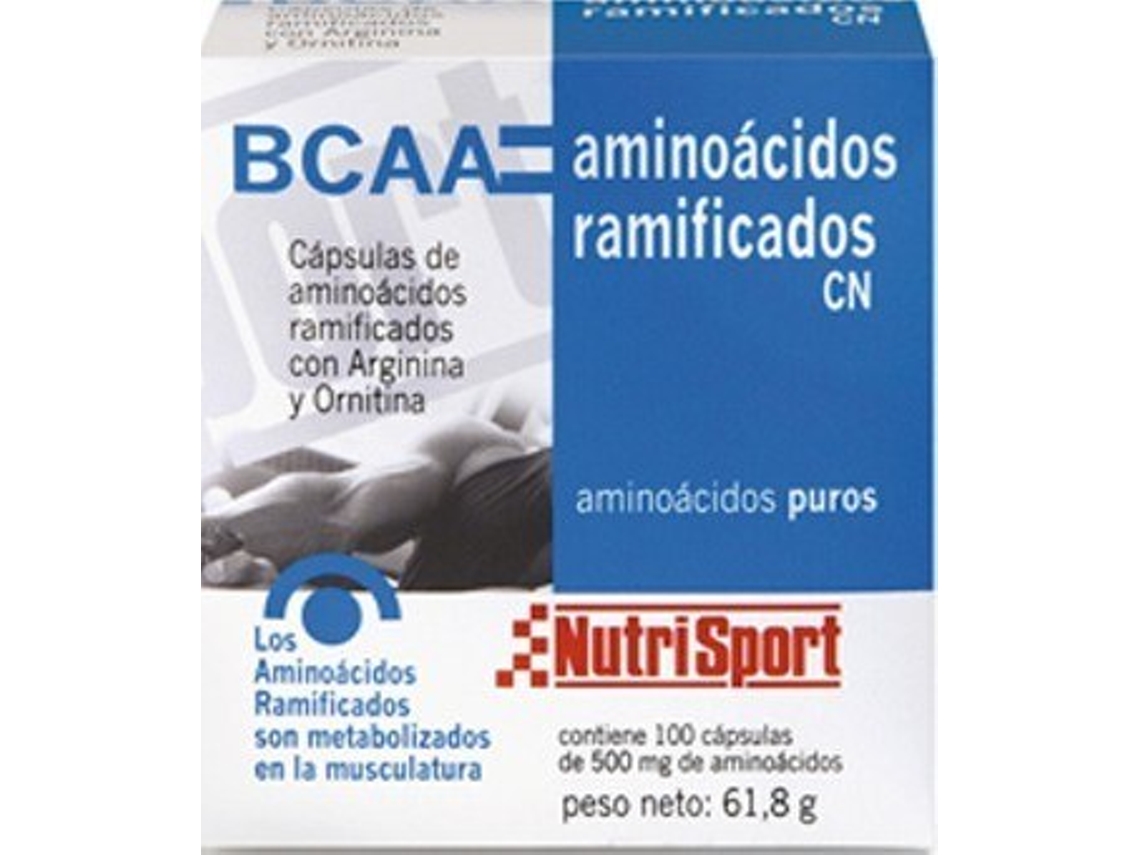 Suplemento Alimentar NUTRISPORT Aminoacidos Ramificados Cn 500 Mg X (5 ...