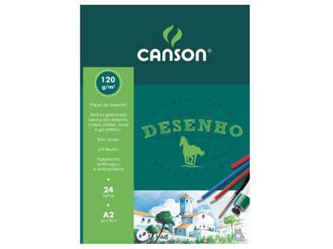 Bloco de Desenho CANSON Canson (A2) | Worten.pt Bloco de Desenho CANSON Canson (A2) | Worten.pt