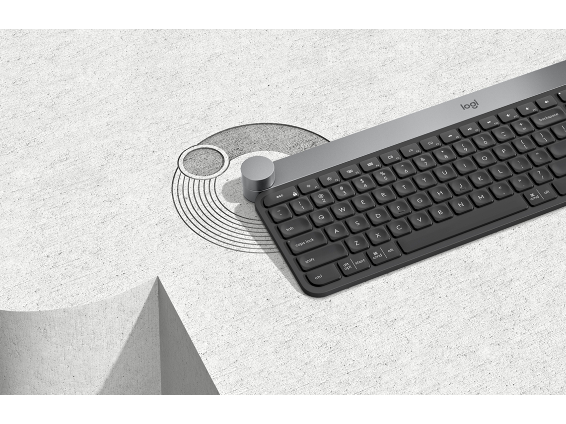 Teclado Logitech Craft (Wireless - Layout Espanhol - Teclado Numérico ...