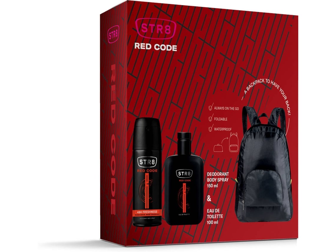 Coffret STR8 Red Code Eau de Toilette (100 ml) | Worten.pt