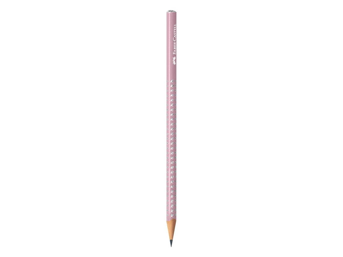 Lápis Grafite Hb Sparkle Rosa Pastel Faber Castell | Worten.pt