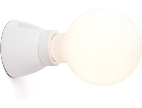Aplique de Parede FARO BARCELONA Kera (Máx. 15W - Cerâmica - Branco ...